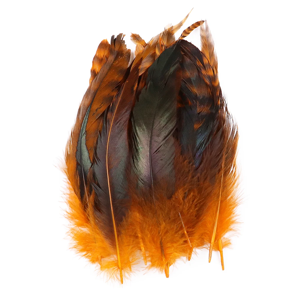 100Pcs-Lot-Rooster-Feather-For-Crafts-4-6-Inch-Fly-Tying-Chicken-Plumes ...