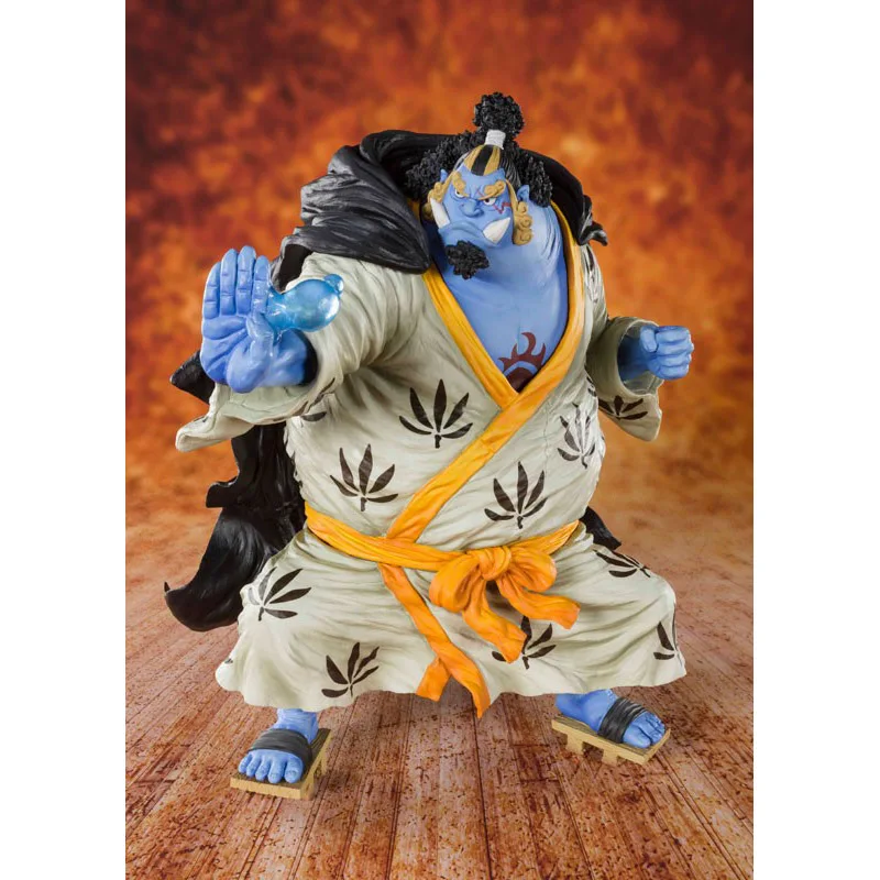 20cm 20th Anniversary Jinbe Ver. Statue Action Figure | One piece ...