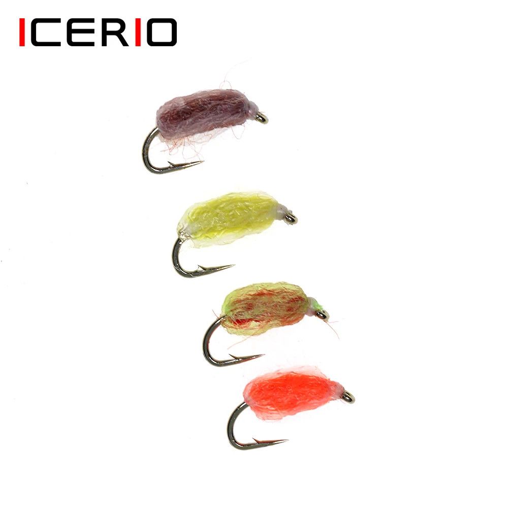 ICERIO-8PCS-14-Micro-Salmon-Egg-Fly-Nymph-Bug-Wet-Fly-For-Trout ...