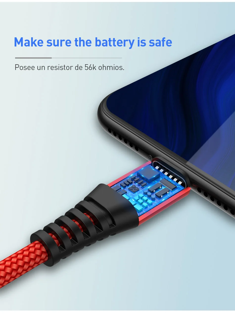 GTWIN Micro USB кабель 3A Быстрая зарядка для samsung S7 J5 J7 1M 2M ...