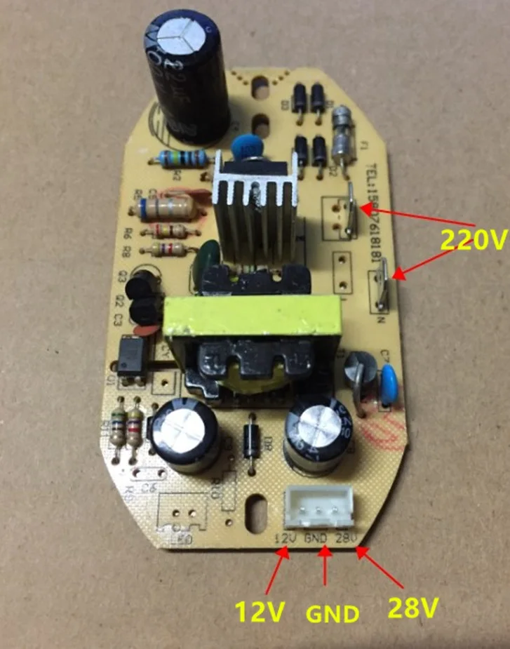 Power Board Atomization New 12v28v Circuit Instrument Case - AliExpress