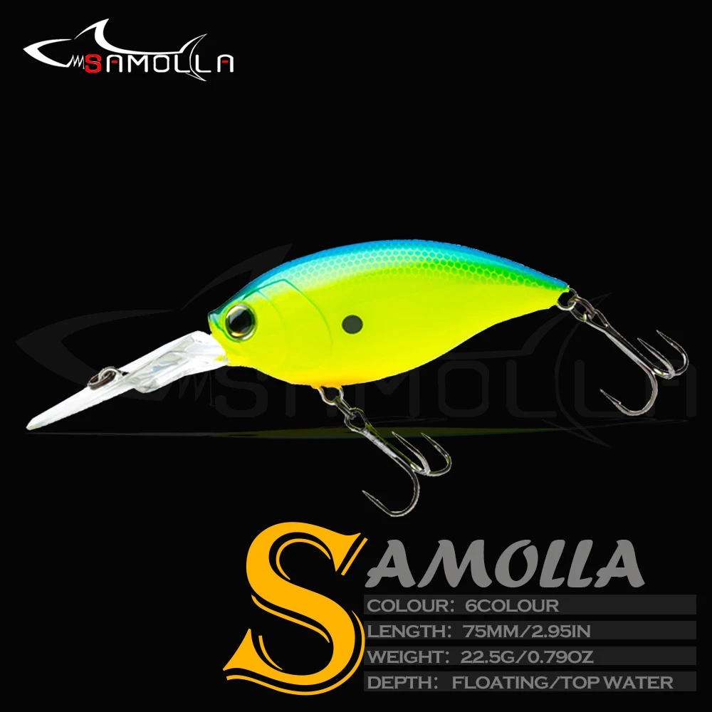 Samolla Fishing Lures | Wobbler Floating | Baits Tackle - Floating ...