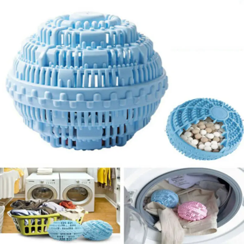 Newest Eco Friendly Green Laundry Ball Reusable Anion Molecules ...