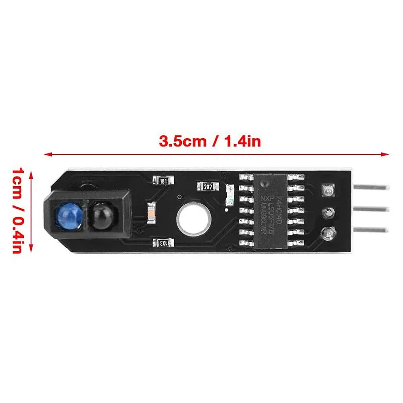 Infrared Tracking Sensor Module 1-Channel Infrared Reflection Tracking ...