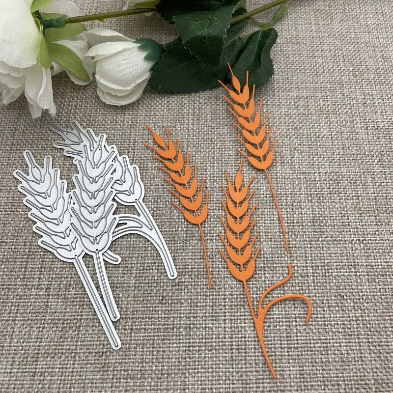 Wheat-ear-decoration-Metal-Cutting-Dies-Stencils-For-DIY-Scrapbooking ...