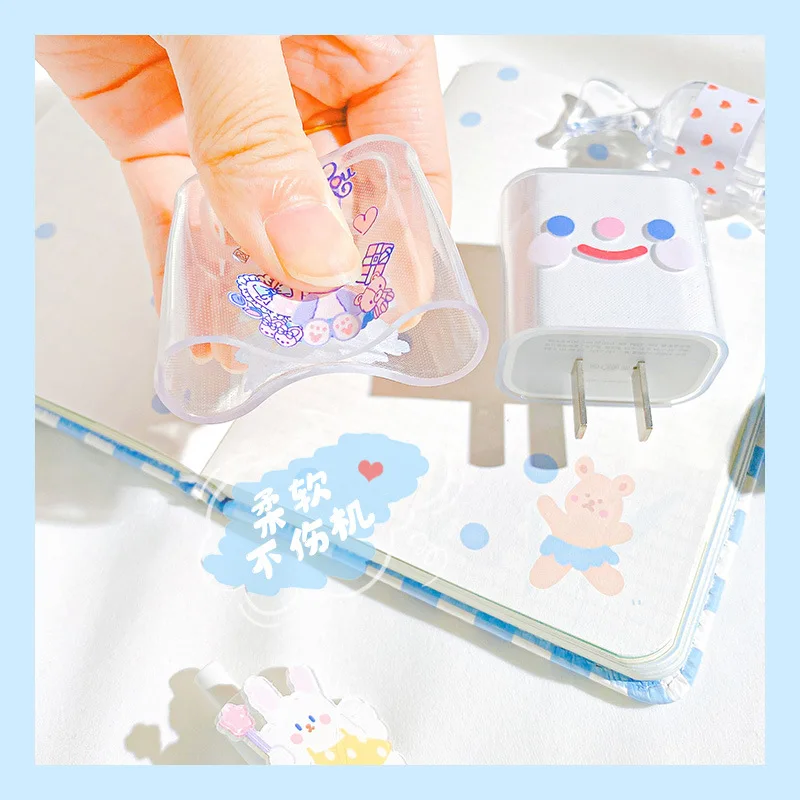 Cute Charger Case 20w Fast Charge Data Line Cable Protector For Iphone ...