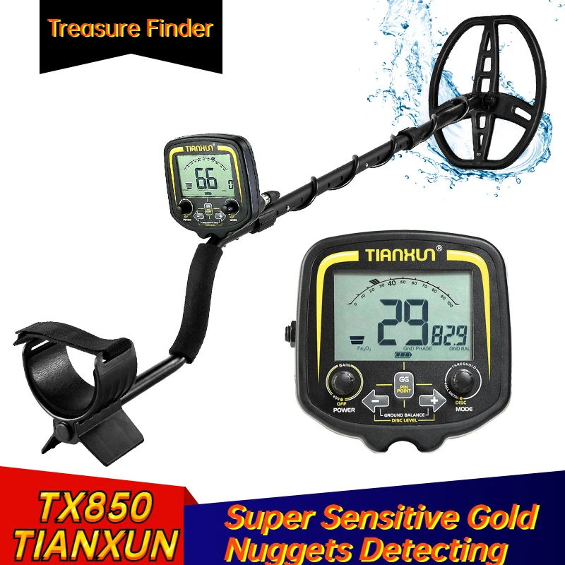 Professional Tx-850 Gold Metal Detector High Performance Underground ...