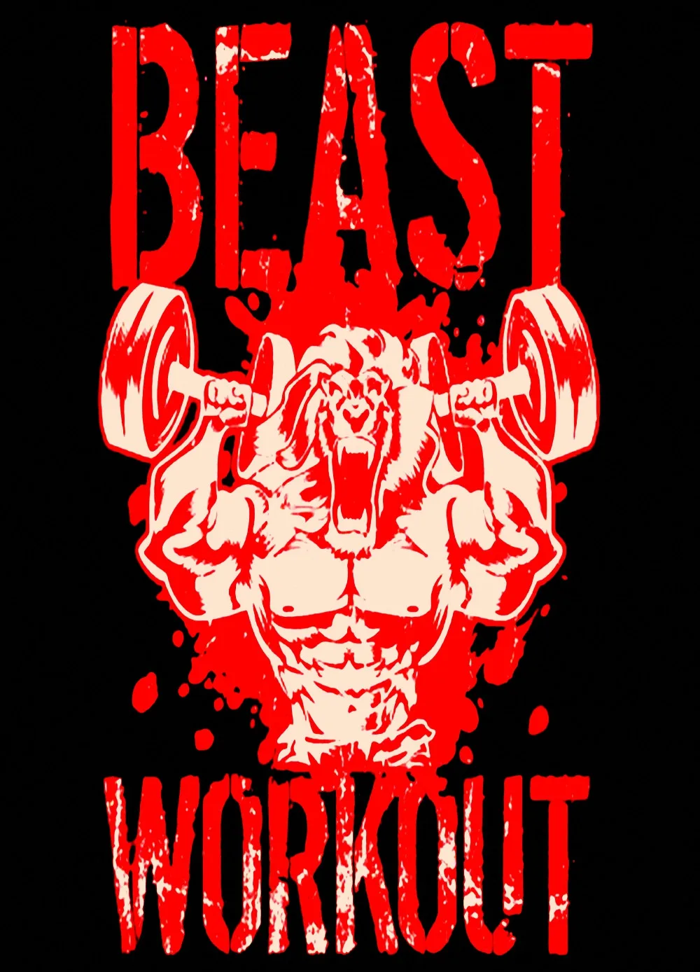 Unleash The Beast Gym Wallpaper