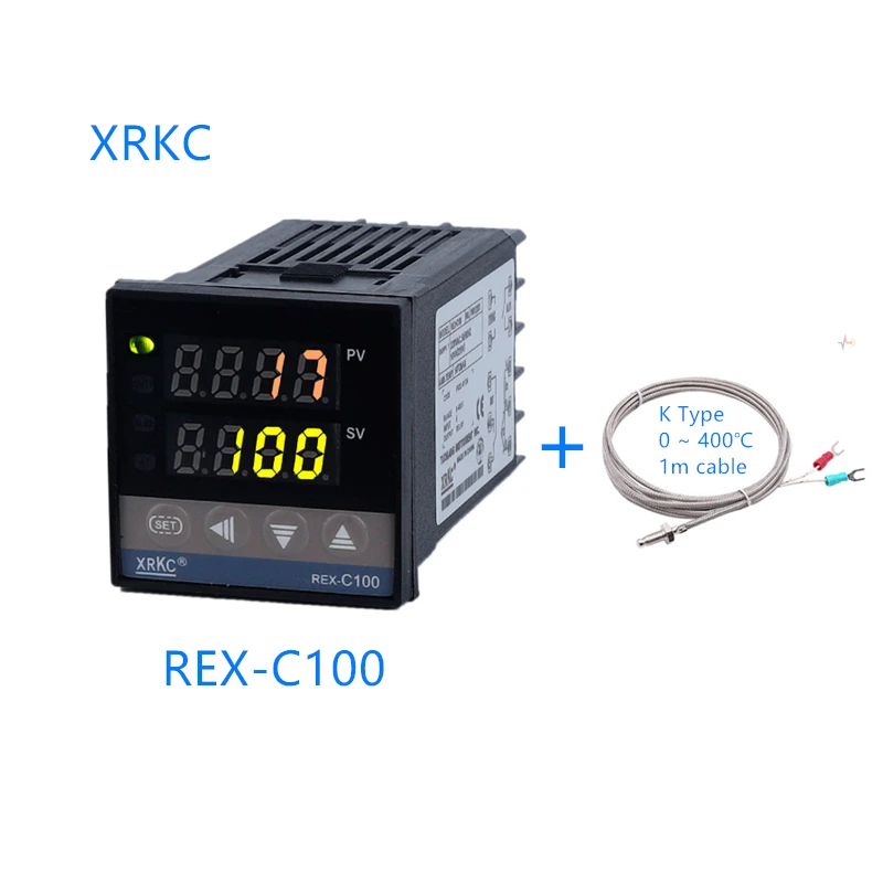 PID-Thermostat-Temperature-Controller-REX-C100-Regulator-REX-C100-Relay ...