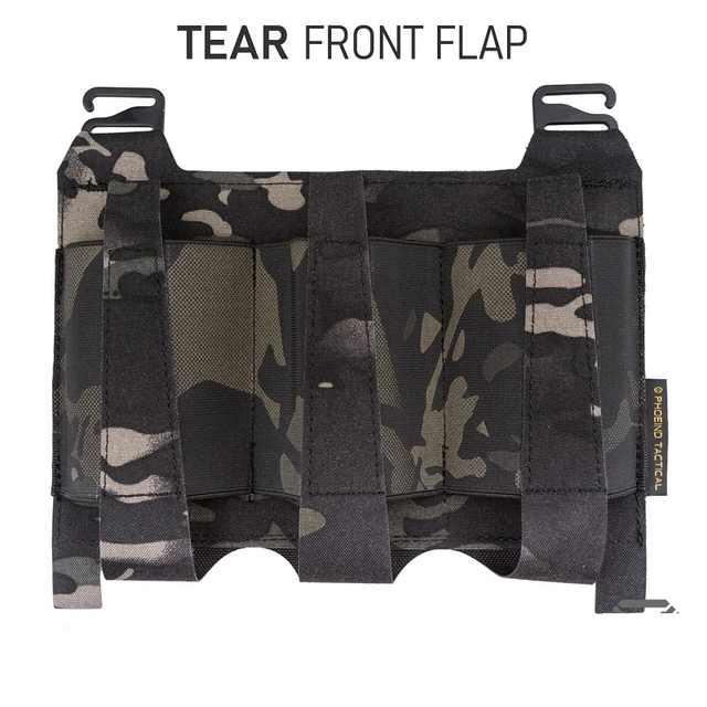 Tactical Vest Process Fcsk Ferro Adapter Plate Elastic Force Triple ...