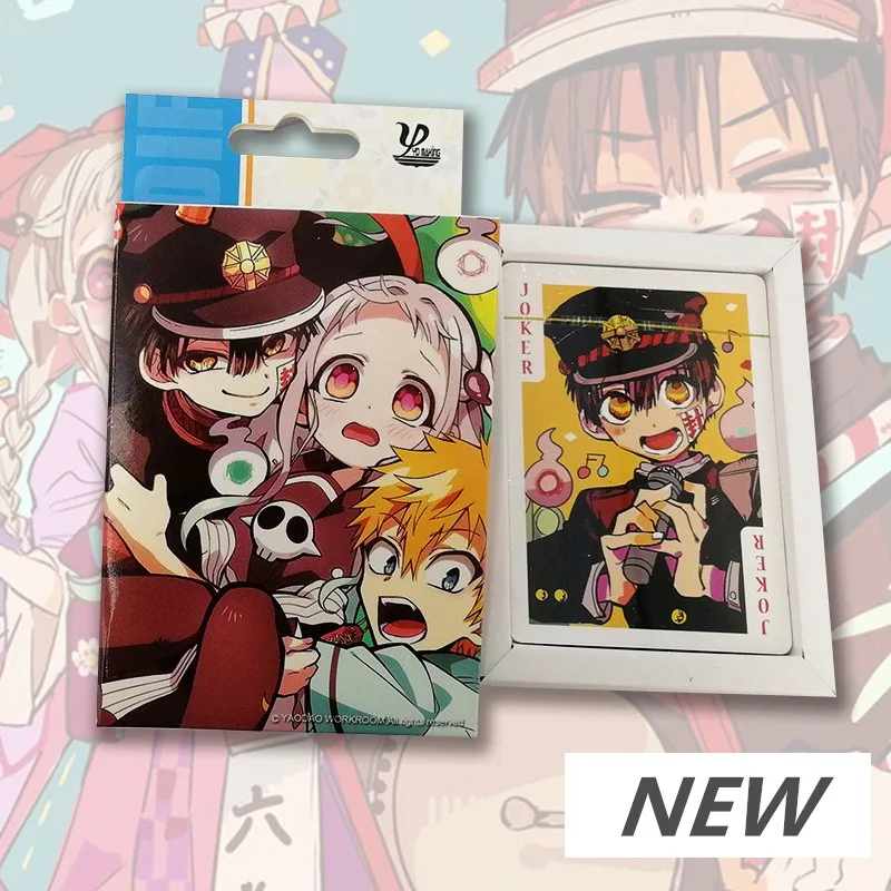 54-adet-tak-m-tuvalet-ba-l-Hanako-kun-Anime-Poker-kartlar-karikat-r ...