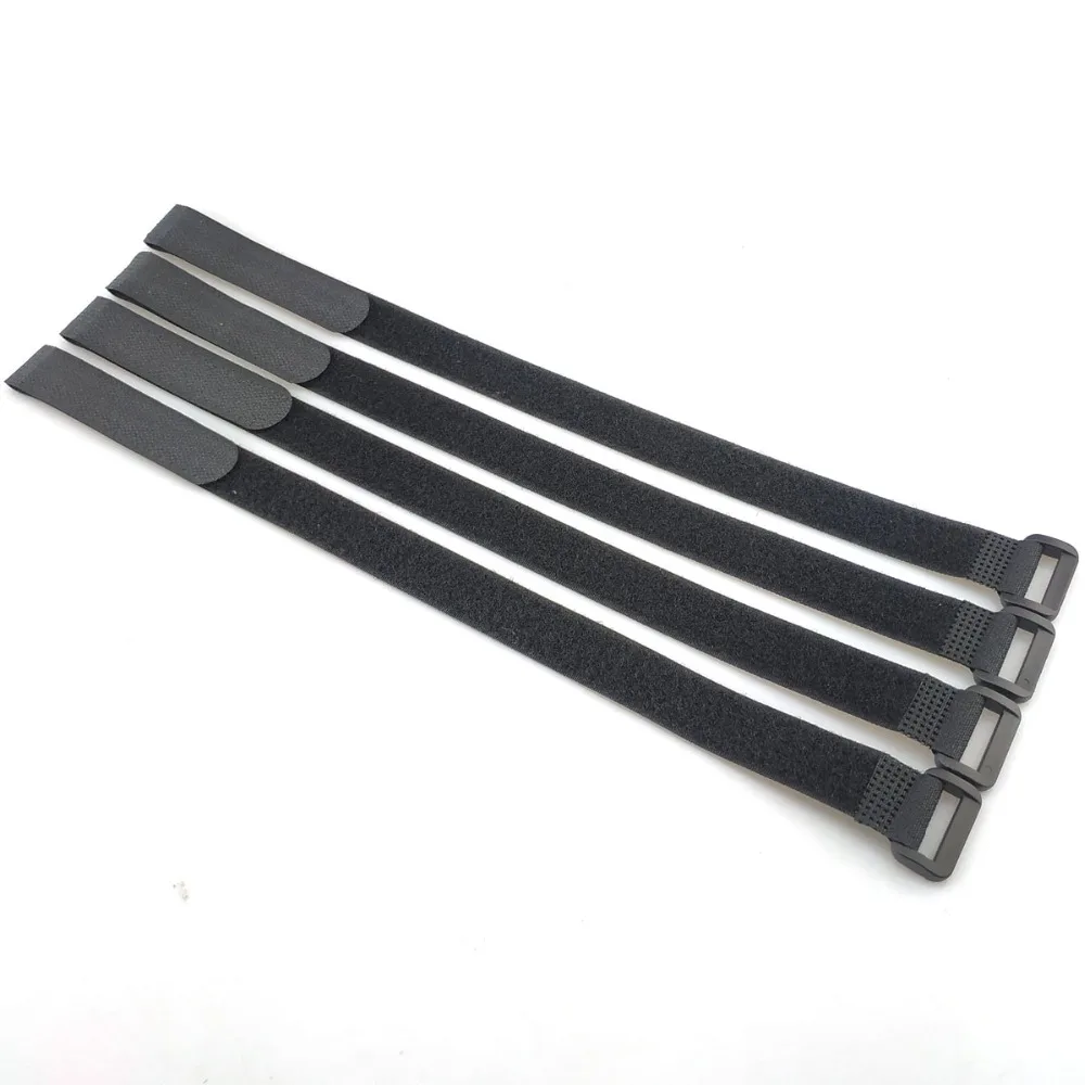 4pcs-450mm-Black-Battery-Belt-Tie-Magic-Strap-for-Airplane-Helicopter ...