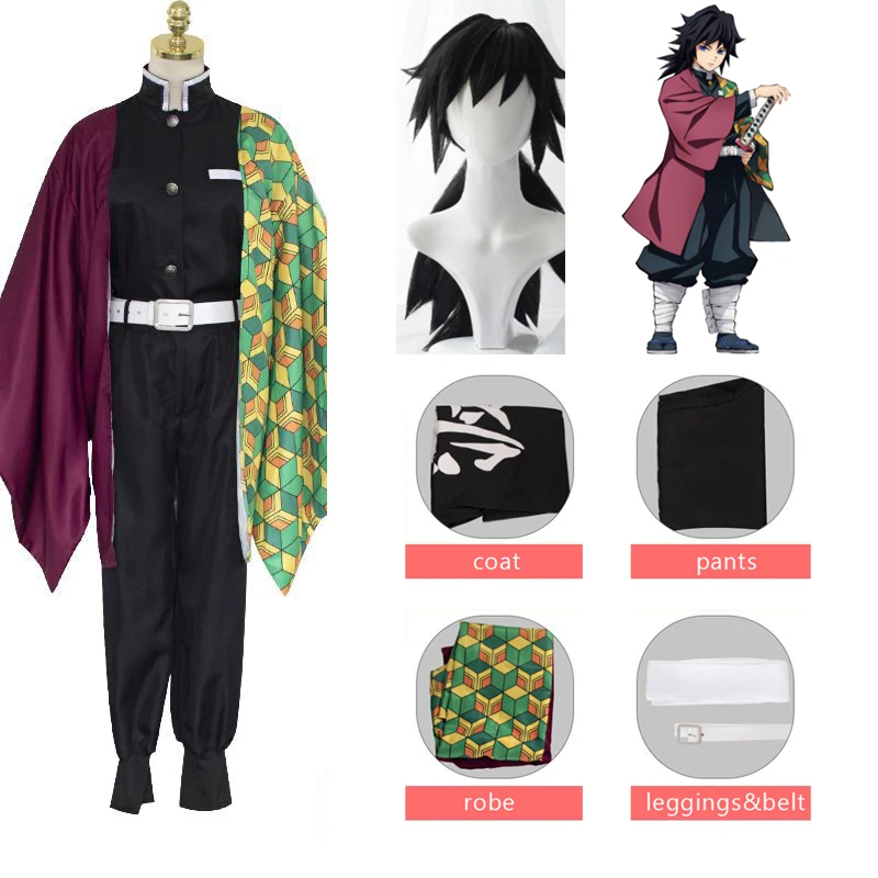 Clothing, Shoes & Accessories Demon Slayer Kimetsu no Yaiba Tomioka ...