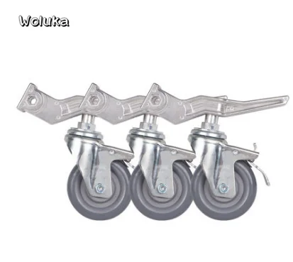 3pc-Tripod-steel-casters-Removable-With-brake-rolling-casters-Photo ...