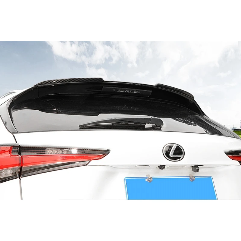 Carbon fiber CAR REAR WING TRUNK LIP SPOILER FOR LEXUS NX NX200 NX200t ...