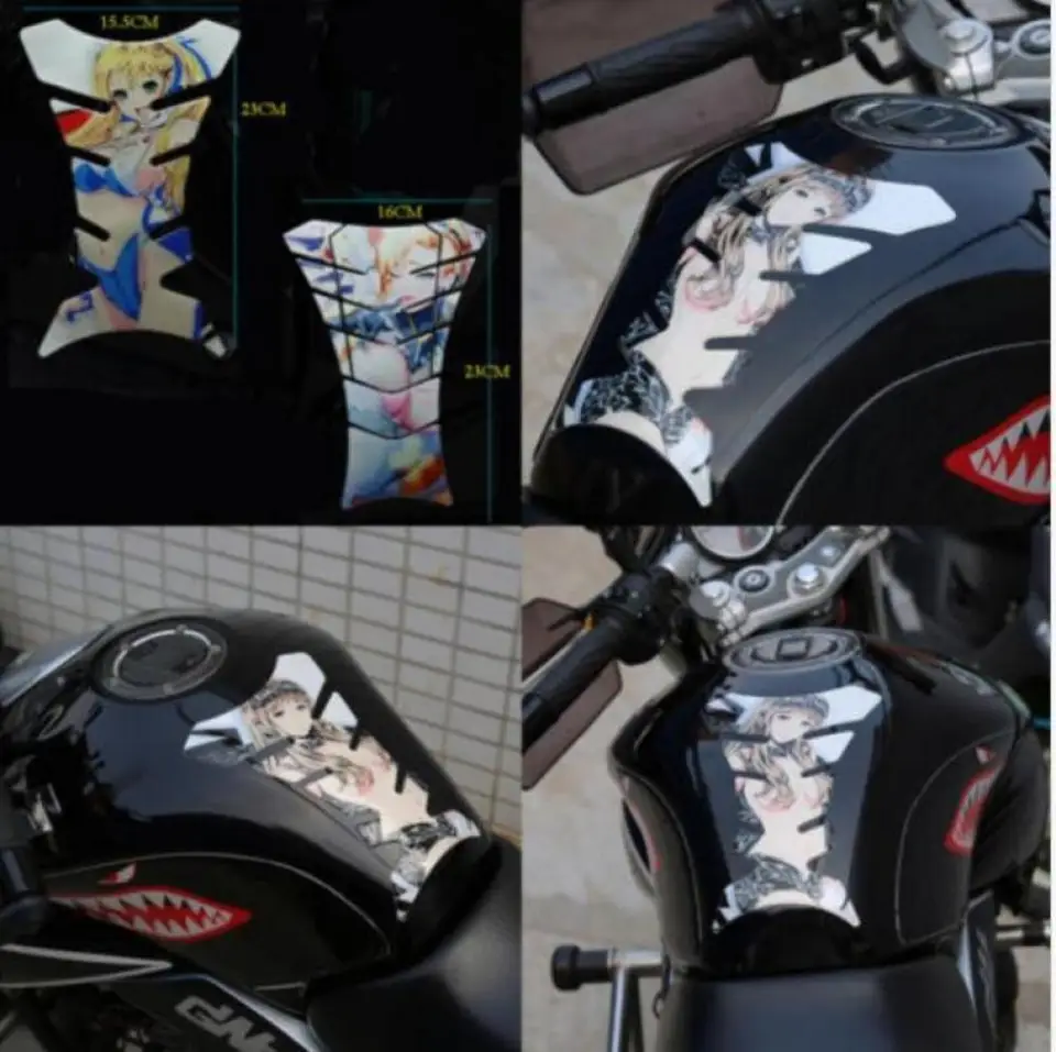 Anime Girl Motorcycle Wrap