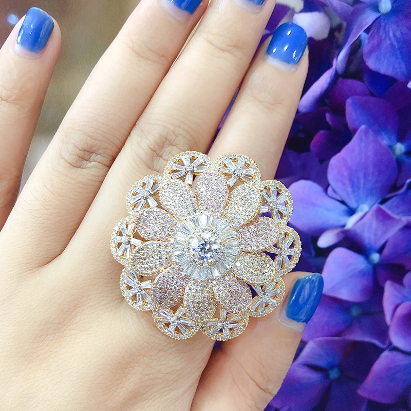 Luxury-Big-Ring-Garland-Round-With-AAA-Cubic-Zirconia-Noble-Rings-For ...
