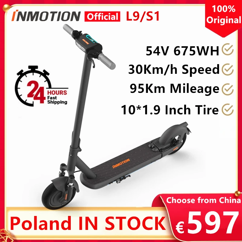 EU-Stock-Original-INMOTION-L9-S1-Electric-smart-Scooter-High-Speed-Off ...