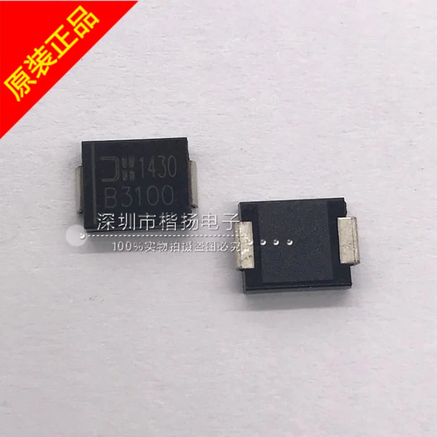 B3100 13 F SMD SMC / DO 214AB 3A 100V B3100|반도체 집적회로| - AliExpress