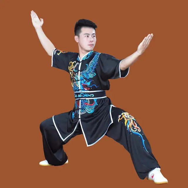 wushu taichi taiji clothes changquan uniform Martial arts competition ...