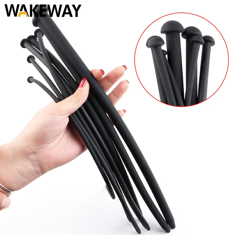 WAKEWAY Urethral Silicone Plug Trainer Dilator Sounds Catheter ...