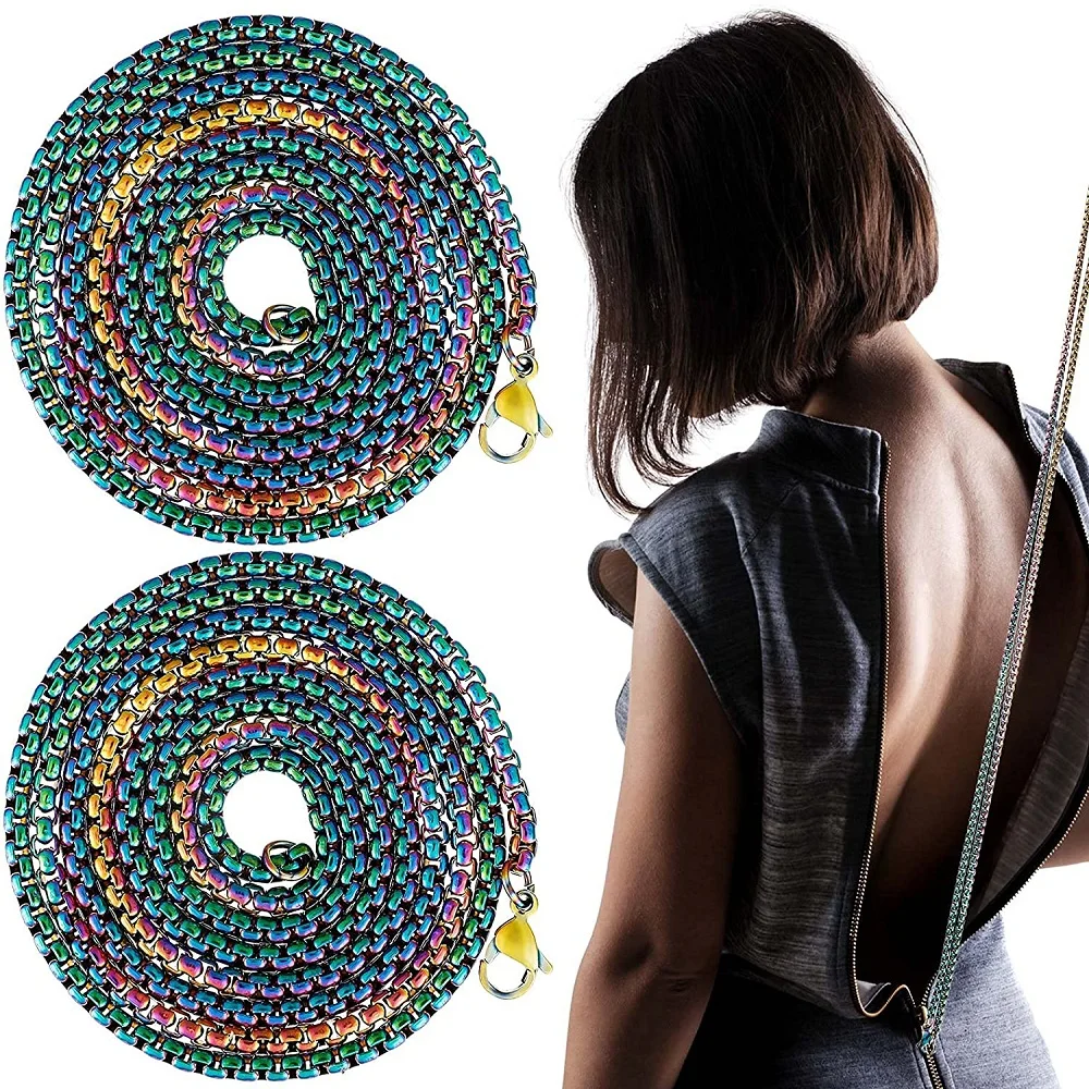 New-Women-Auxiliary-Tool-for-Dresses-Pulls-Clothes-Back-Helper-Chain ...