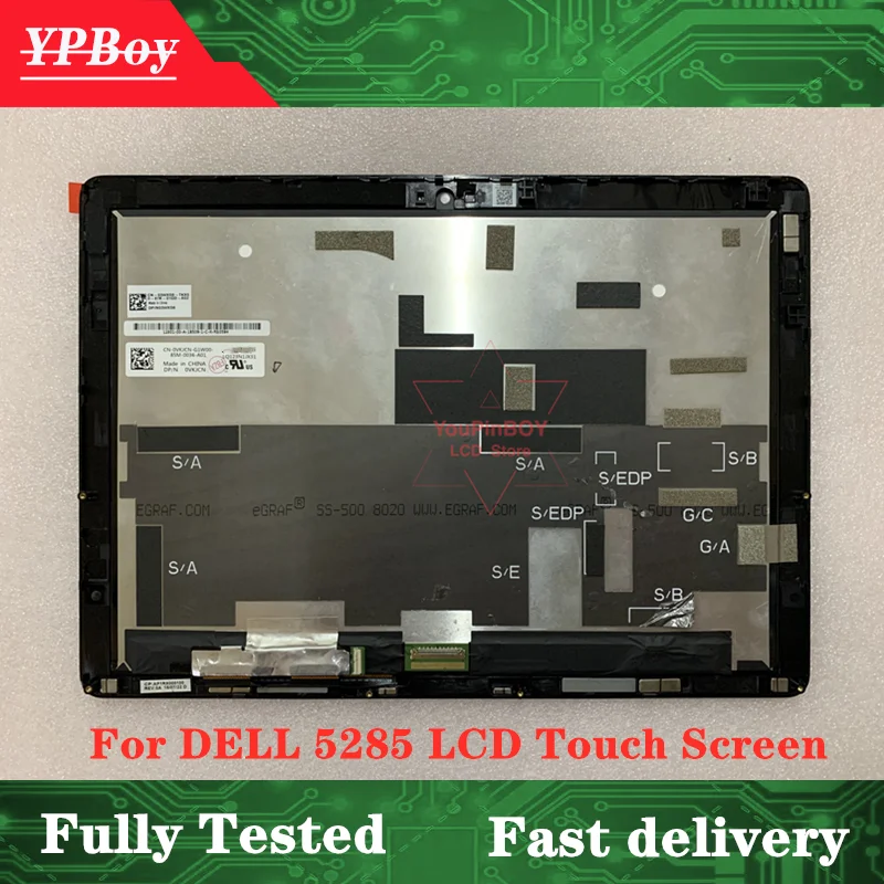 12-3-New-Original-FOR-DELL-LATITUDE-5285-5290-LCD-Display-TOUCH-SCREEN ...