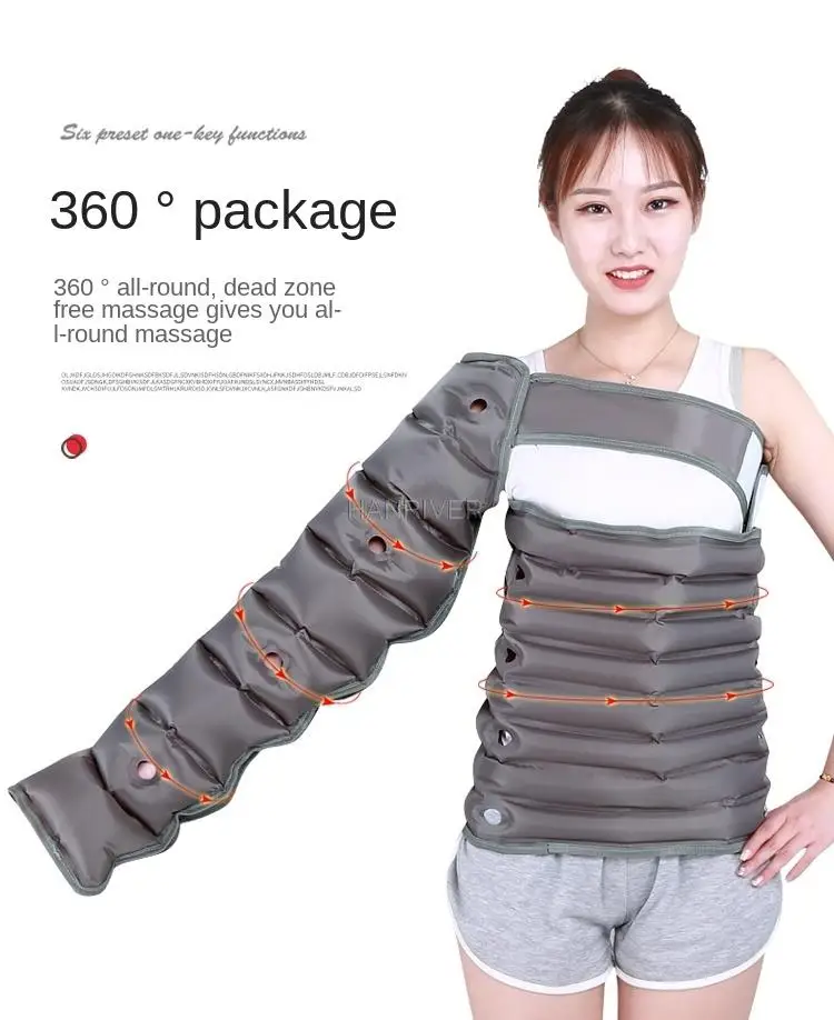 Air-wave-pressure-pneumatic-pressure-arm-leg-massager-eight-cavity ...