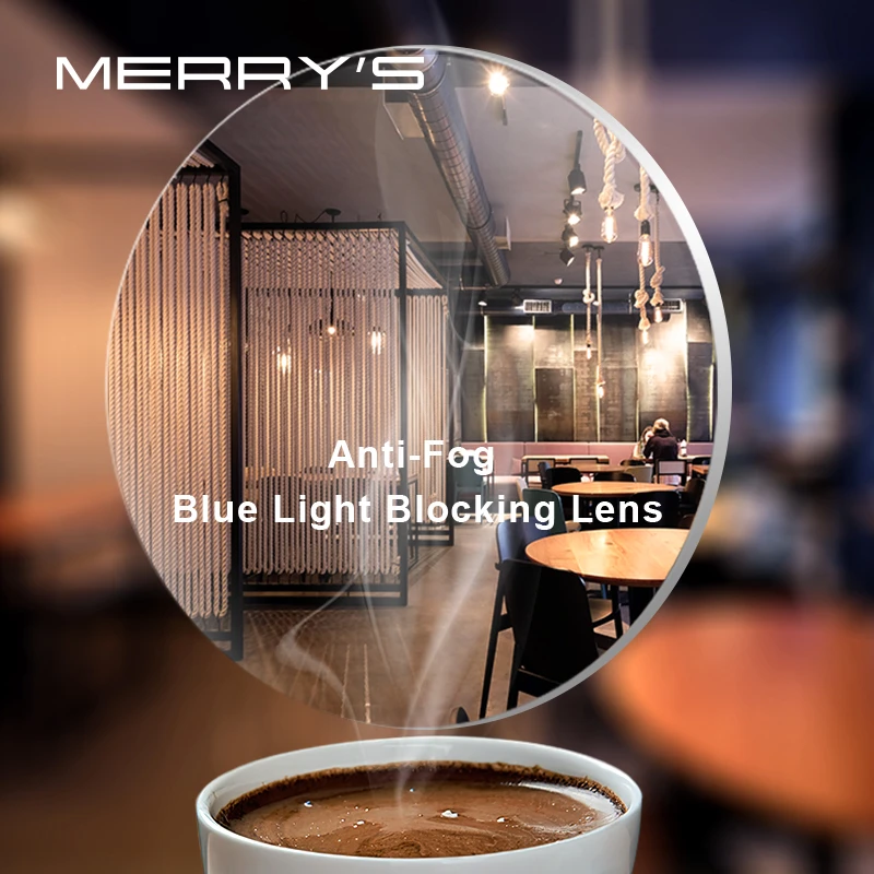 MERRYS Anti Fog Blue Light Blocking Series Optical Prescription Glasses ...