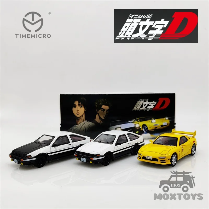 TimeMicro-1-64-Dream-Initial-D-Mazda-RX7-AE86-Closed-Light-Version ...