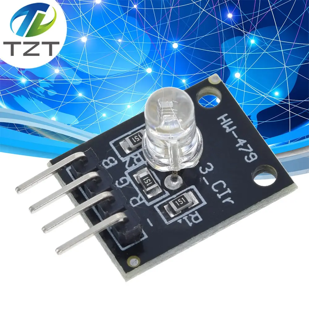 TZT-Smart-Electronics-FZ0455-4pin-KEYES-KY-016-Three-Colors-3-Color-RGB ...