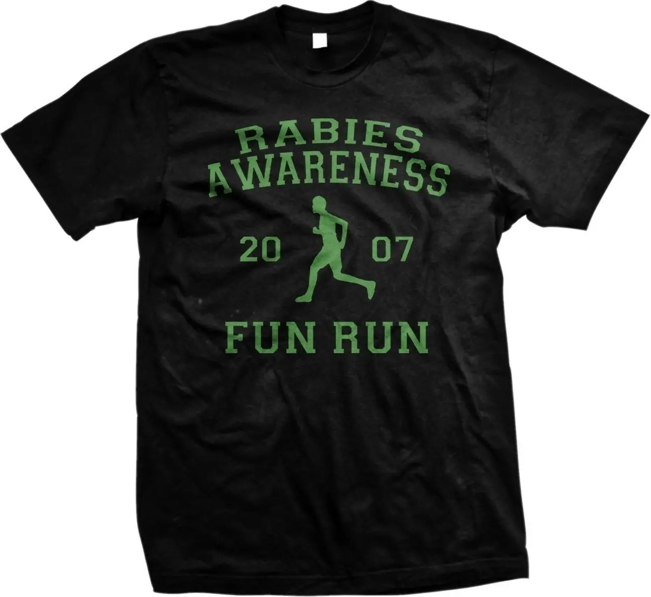 Rabies Awareness 2007 Fun Run The Office Funny TV Pop Culture Men's T ...