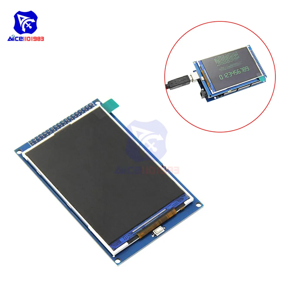 diymore 3.5 inch 480x320 IPS TFT LCD Display Module ILI9486/ILI9488 ...