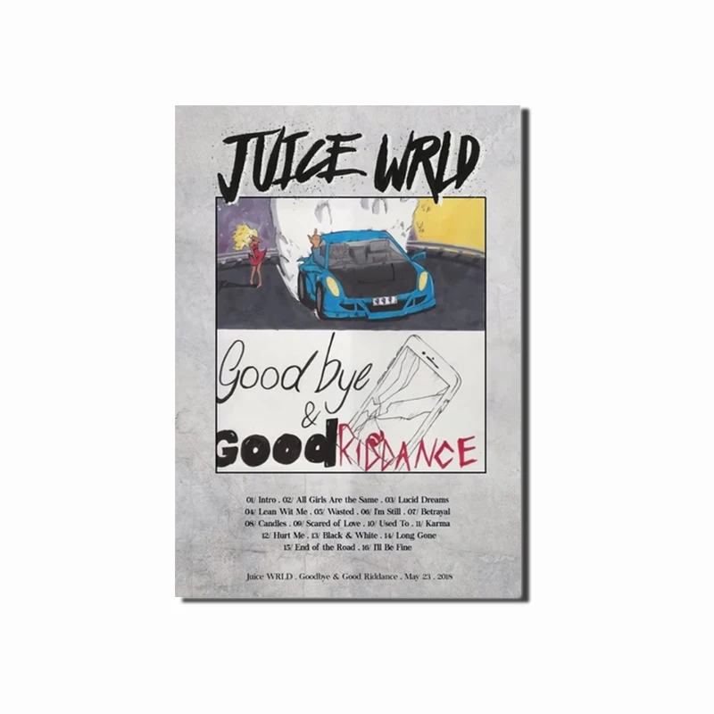 Juice Wrld Goodbye And Good Riddance Album Cover Great Deals | www ...
