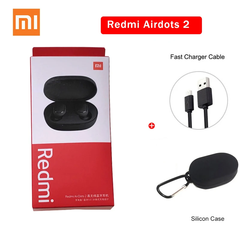 Auriculares inalámbricos originales Xiaomi Redmi Airdots 2 TWS con ...