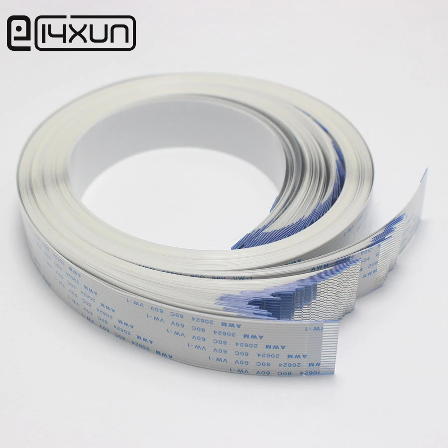 1pcs Fpc Ribbon Flexible Flat Cable 1.0mm 400/500/600/1000mm A B 4p 5p ...