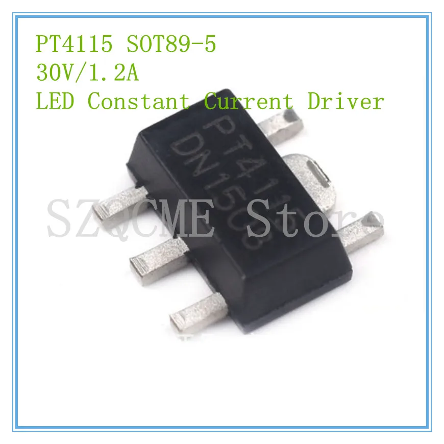20pcs Pt4115b89e Pt4115 4115 30v 1.2a Step-down High Brightness Led ...