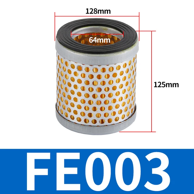 나사 공기압 송풍기 진공 펌프 흡입 먼지 필터 요소, F002, F003, F004, F006, F007, F008, 1/2 ...
