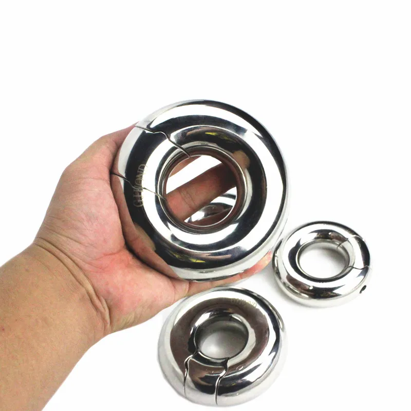 Male Testicle Pendant Penis Pendant Stainless Steel Scrotum Locking ...