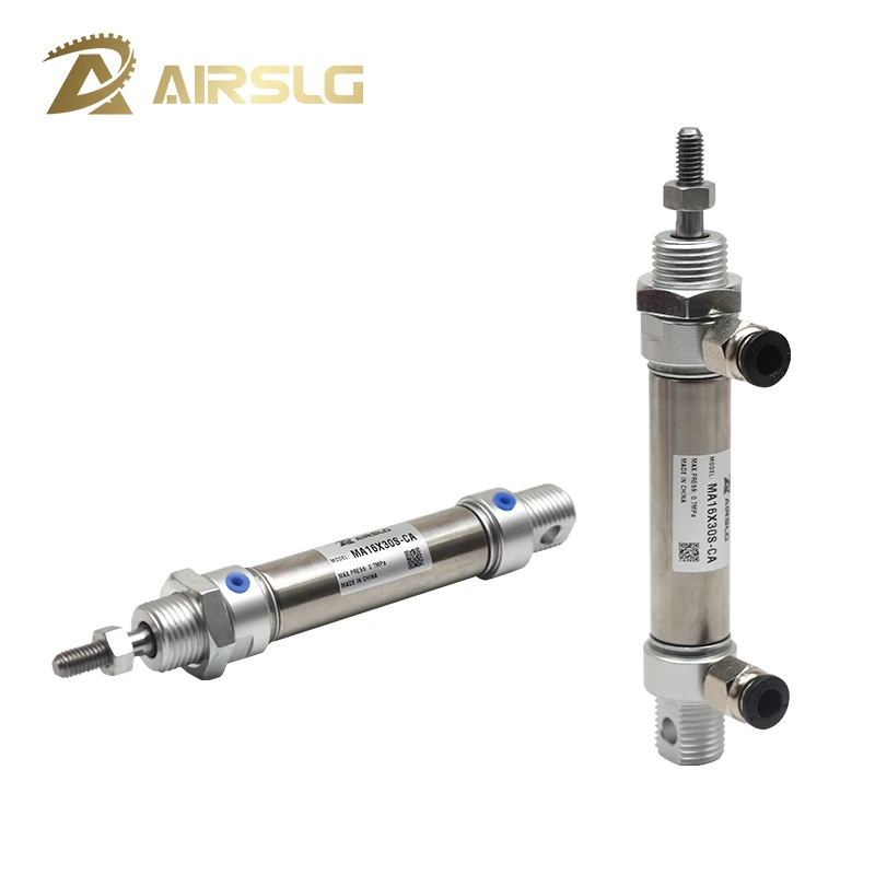 AIRTAC-type-Pneumatic-Stainless-Air-Cylinder-Double-Action-Mini-Round ...