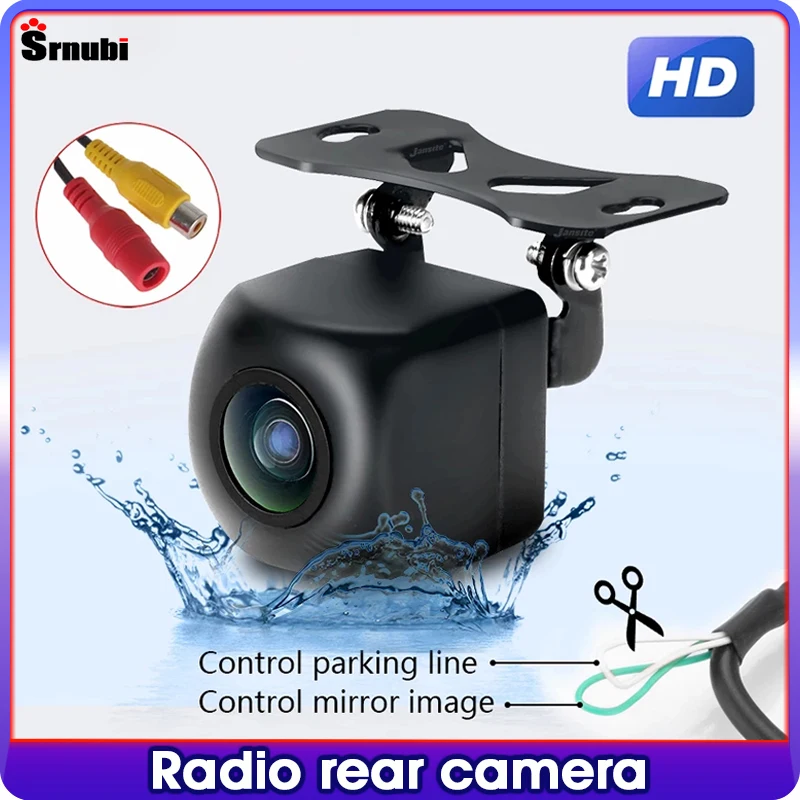 Rear View 1080P Camera Waterproof Night Vision 12V Reverse Cam ...