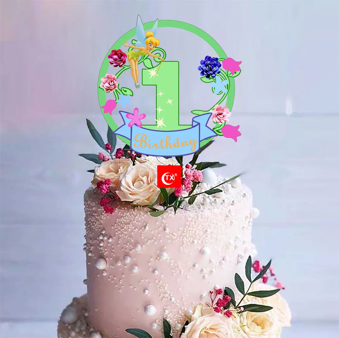 Fondant Tinkerbell Cake Topper