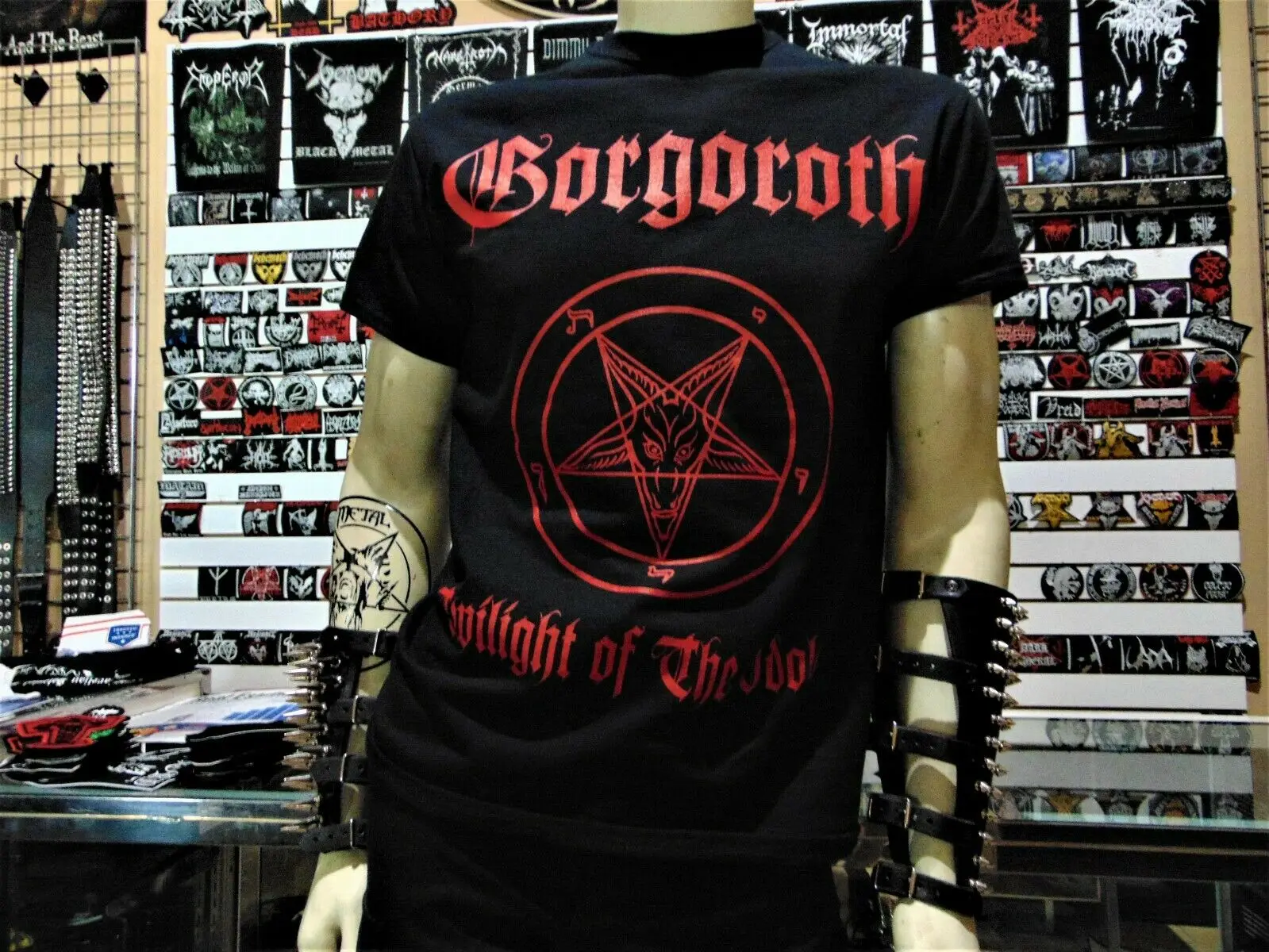 Gorgoroth-Novo-novo-Camisa-2-xl-Metal-preto-1349-Dimmu-borgir-Anjo-m ...