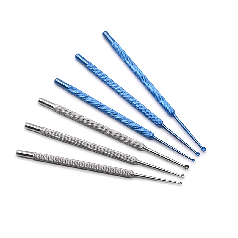 Titanium/Stainless Steel Forceps Chalazion Curette Micro ophthalmic Eye ...