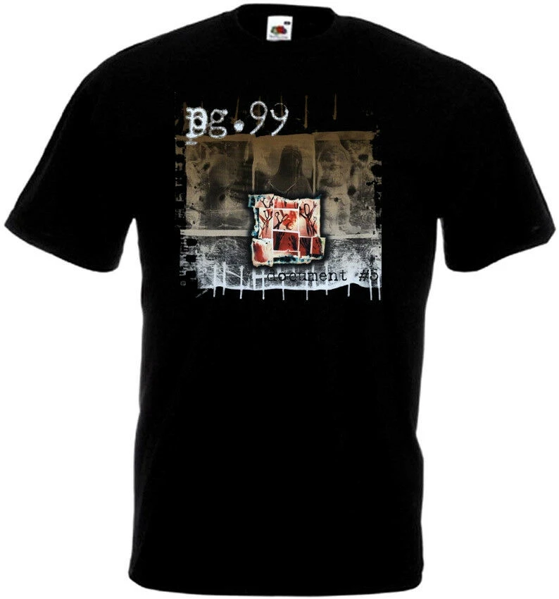 Pageninetynine Pg 99 Document 5 V1 T Shirt Black Hardcore All Sizes S ...