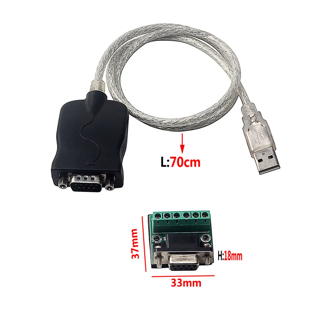USB-2-0-to-RS485-RS-485-DB9-COM-Serial-Port-Device-Converter-Adapter ...