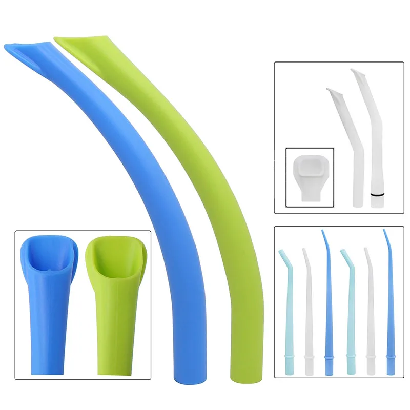 Dental Autoclavable Strong Suction Tips, Dental Duckbill Evacuation ...