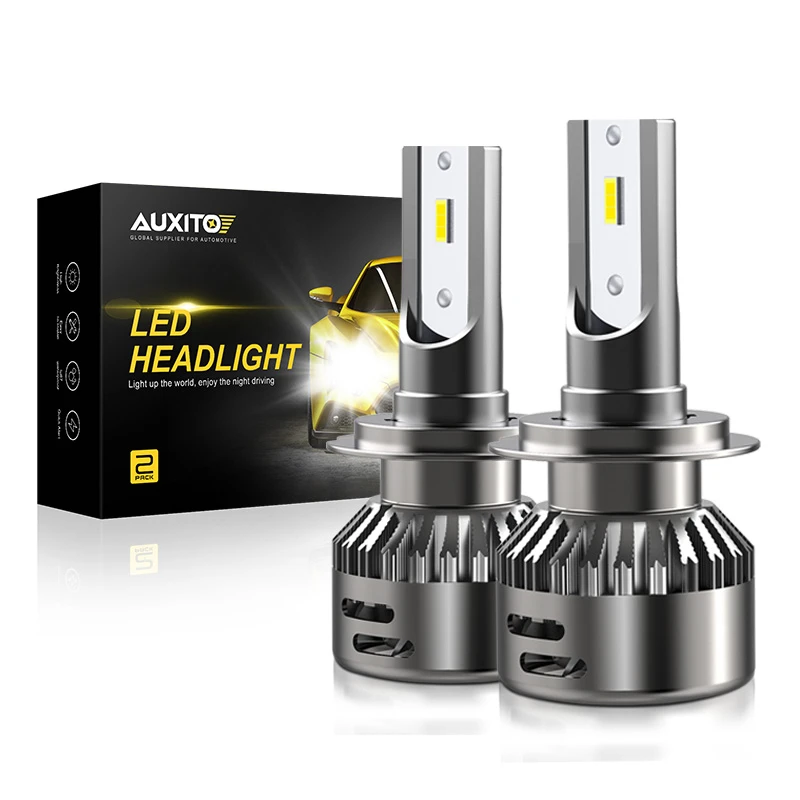 AUXITO H8 H11 H7 LED Canbus Bulb Car Headlight LED Auto Headlamp For ...