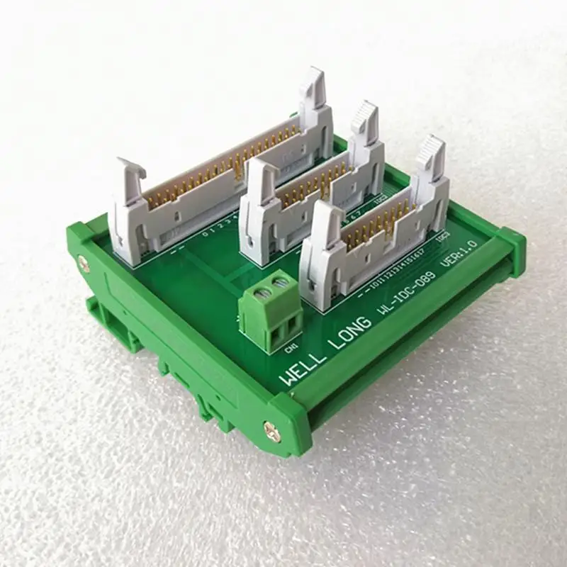PLC-terminal-block-IDC40-Pin-to-IDC20-Pin-terminal-block-32-to ...