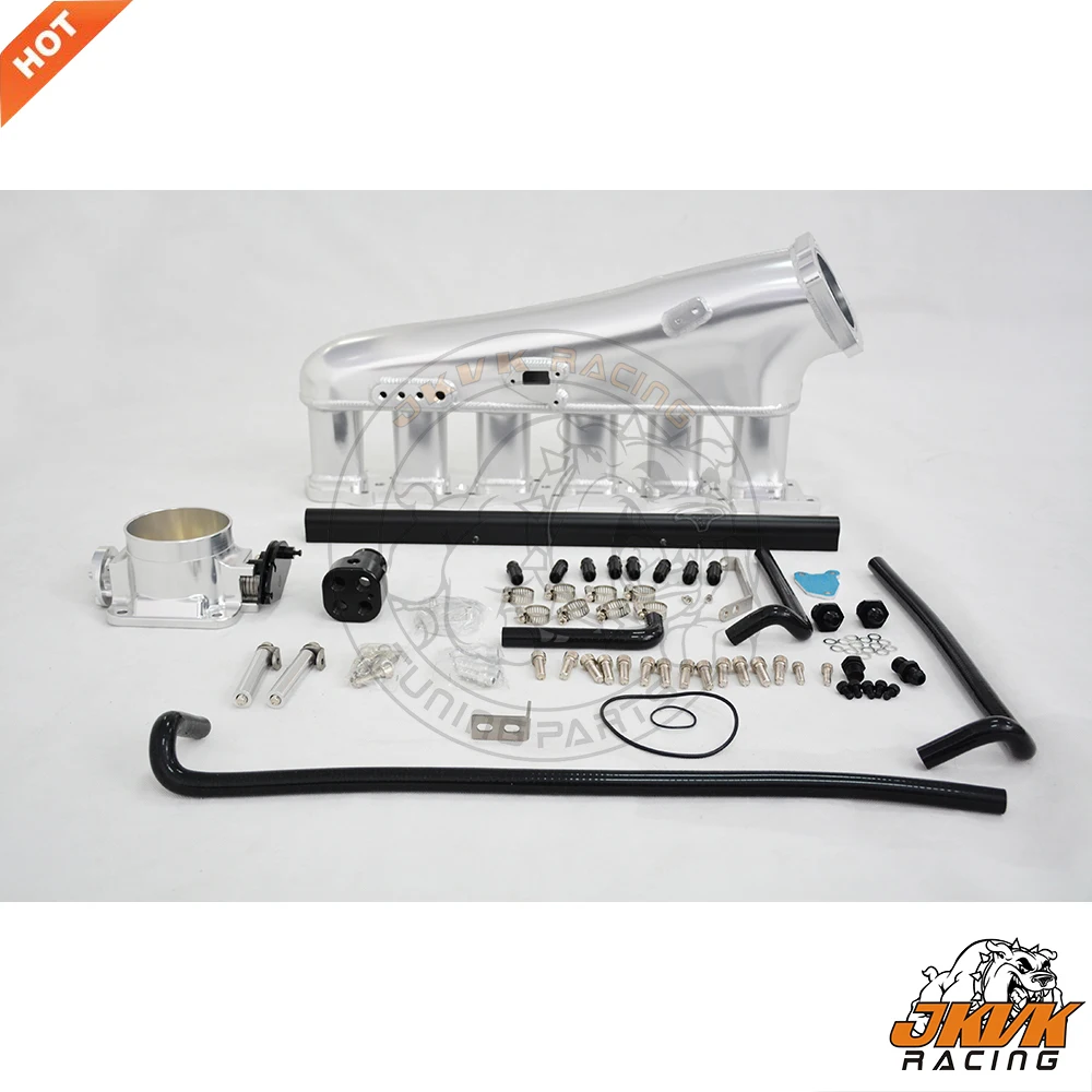 Jkvk Racing Billet Intake Manifold For Rb25 Rb25det Engine With 90mm ...
